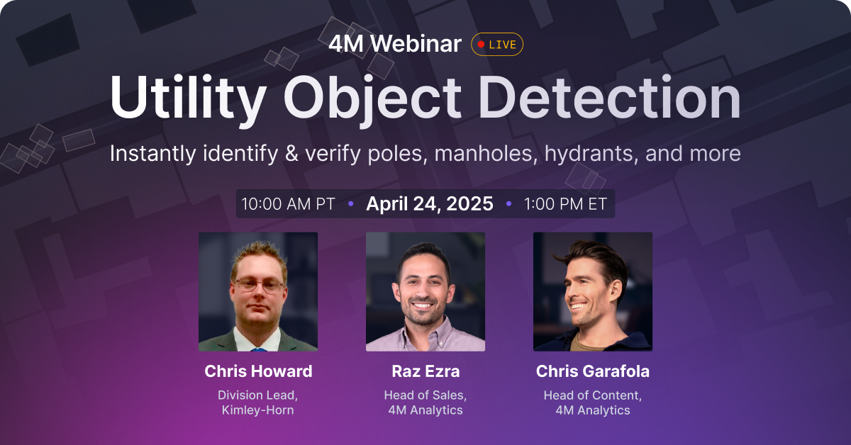 You're Invited: Object Detection Webinar with 4M